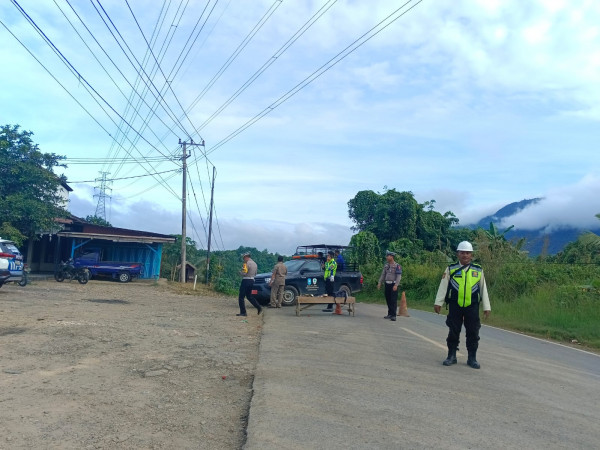 Jalur Alternatif di Desa Busui Dibatasi, Bus dan Kendaraan Berat Lewat ...