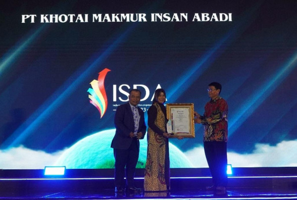 PT Khotai Makmur Raih Penghargaan Nasional di ISDA 2023 | Korankaltim.com