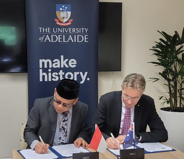 Unmul dan University of Adelaide Teken MoU, Rektor : Kerja Samanya ...