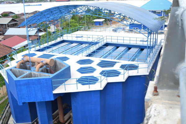 Perumdam Tirta Kencana Bersihkan Bak Sedimentasi IPA Sungai Kapih, Pelanggan Diminta Tampung Air ...