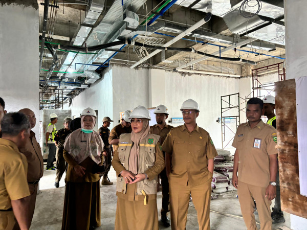 Target Tahun Ini Rampung, Progres Pembangunan RSUD Dr Abdul Rivai Berau Sudah 90 Persen ...