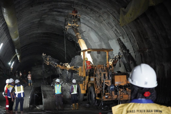 Progres Proyek Terowongan Selili Sudah 47,73 Persen, Penggalian ...