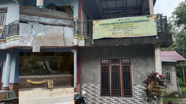 Ditinggal ke Undangan Nikahan, Posko Mahasiswa KKN Unmul di Desa Pepas Eheng Barong Tongkok ...