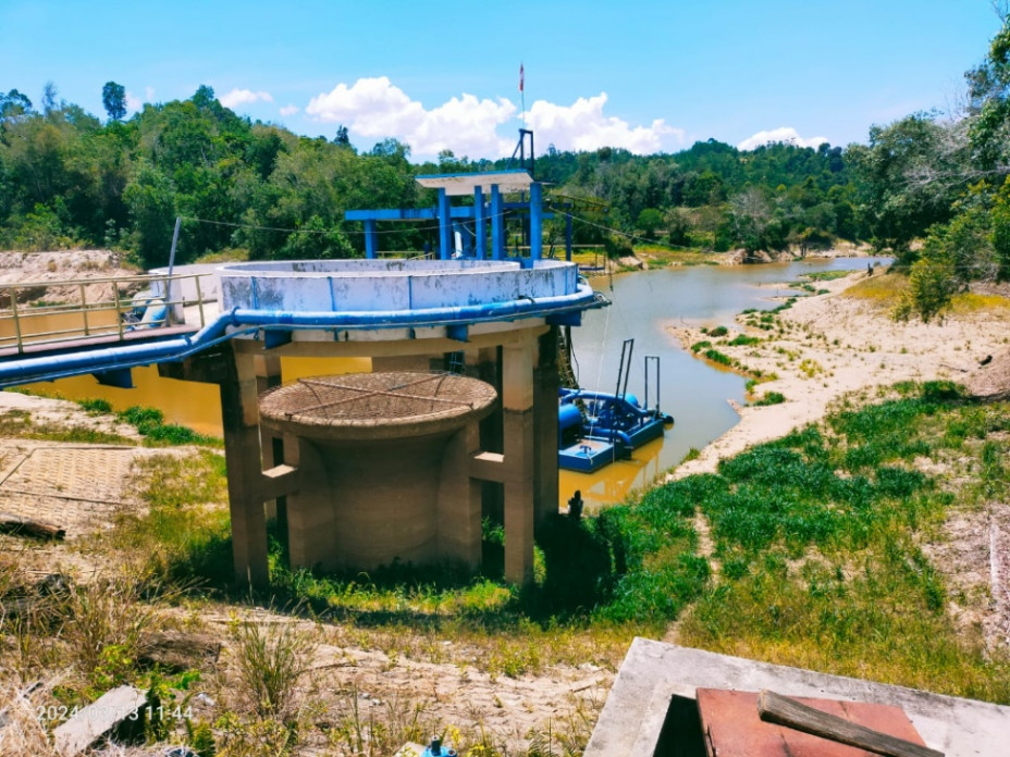 Air Dua Embung di Pulau Nunukan Makin Menyusut, Layanan PDAM Tak Maksimal