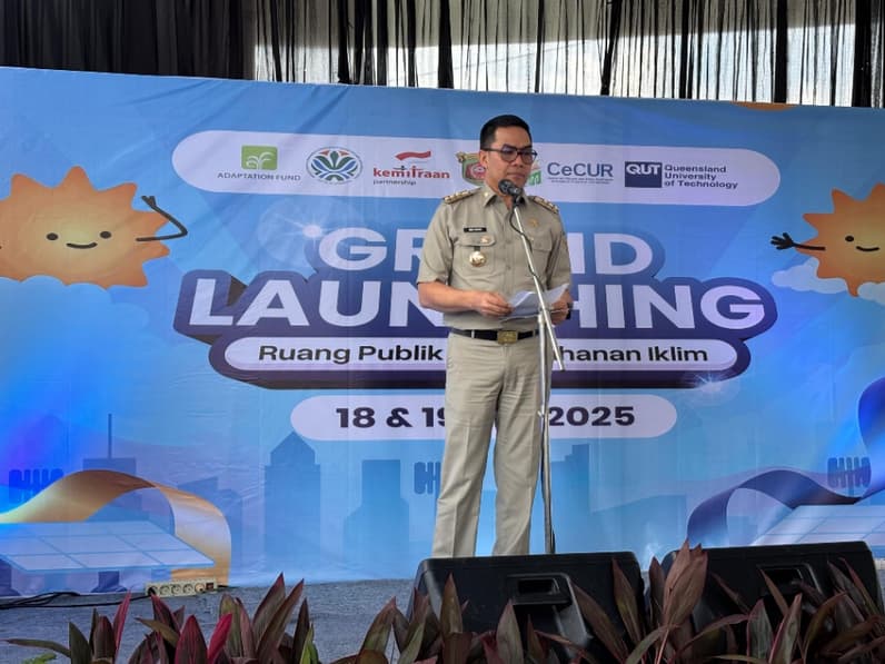 Andi Harun Resmikan Ruang Publik Berketahanan Iklim, Harap Jadi Solusi ...